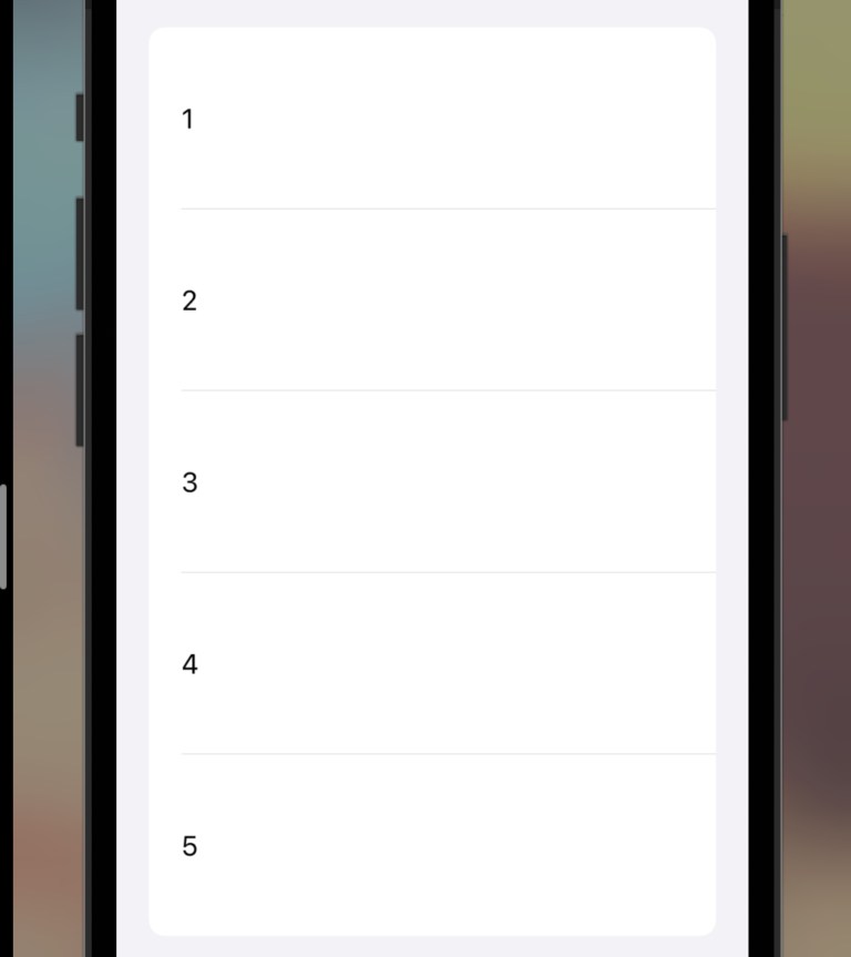 [SwiftUI]リスト(list)の行(rows)の高さ(height)を変えるには？ | ちょげぶろぐ