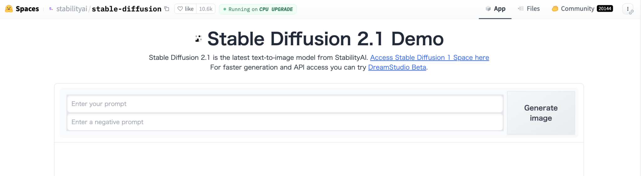 「Stable Diffusion Demo」の使用方法 | ちょげぶろぐ
