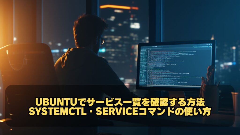 【完全ガイド】Ubuntuでサービス一覧を確認する方法｜systemctl・serviceコマンドの使い方 | ちょげぶろぐ