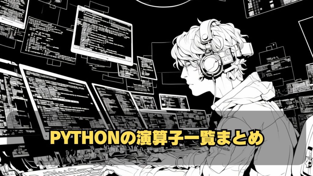 【完全保存版】Pythonの演算子一覧まとめ｜種類・記号・使い方を表でサクッと解説！ | ちょげぶろぐ