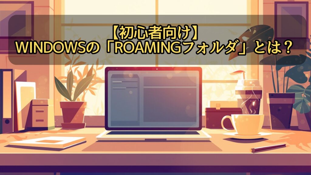 【初心者向け】Windowsの「Roamingフォルダ」とは？ | ちょげぶろぐ