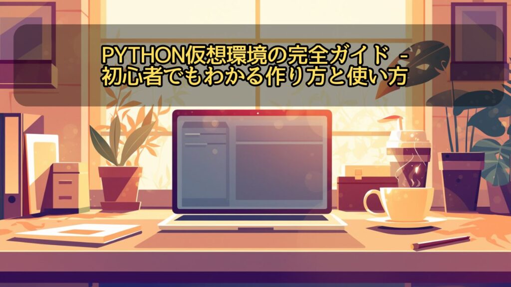 Python仮想環境の完全ガイド – 初心者でもわかる作り方と使い方 | ちょげぶろぐ
