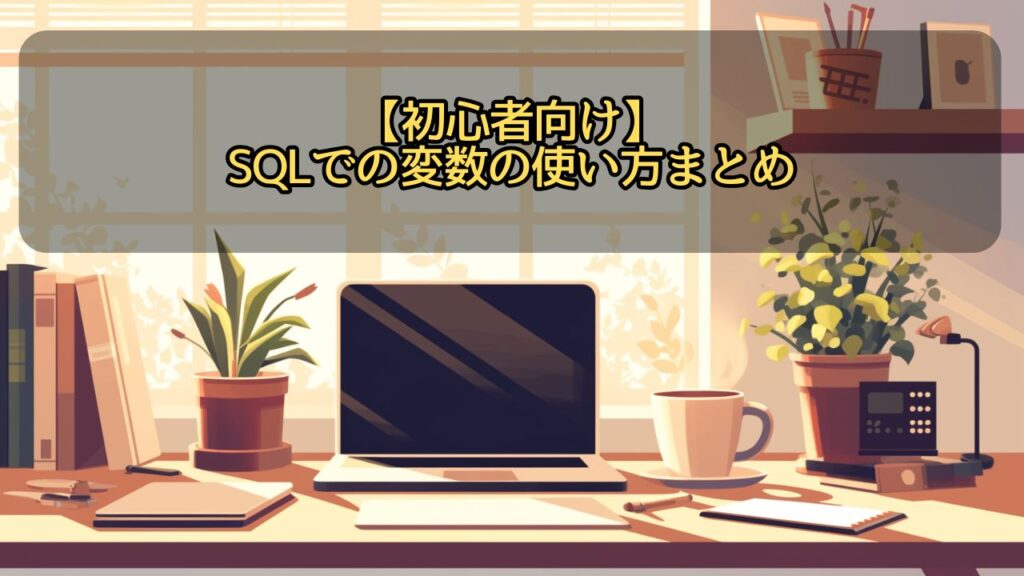 【初心者向け】SQLでの変数の使い方まとめ | ちょげぶろぐ