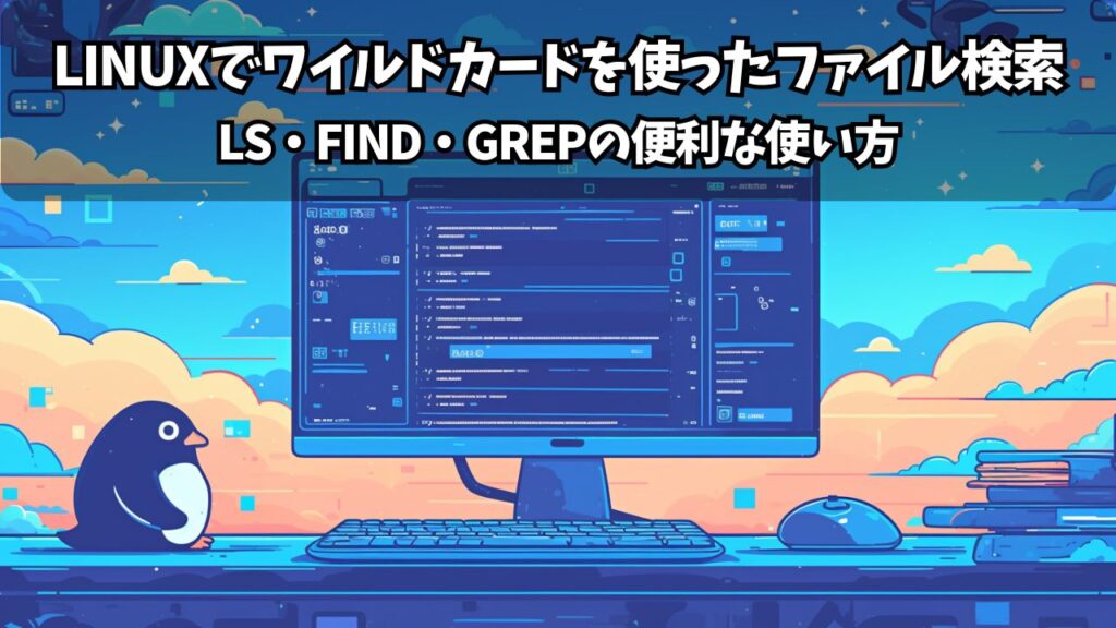 Linuxでワイルドカードを使ったファイル検索｜ls・find・grepの便利な使い方 | ちょげぶろぐ