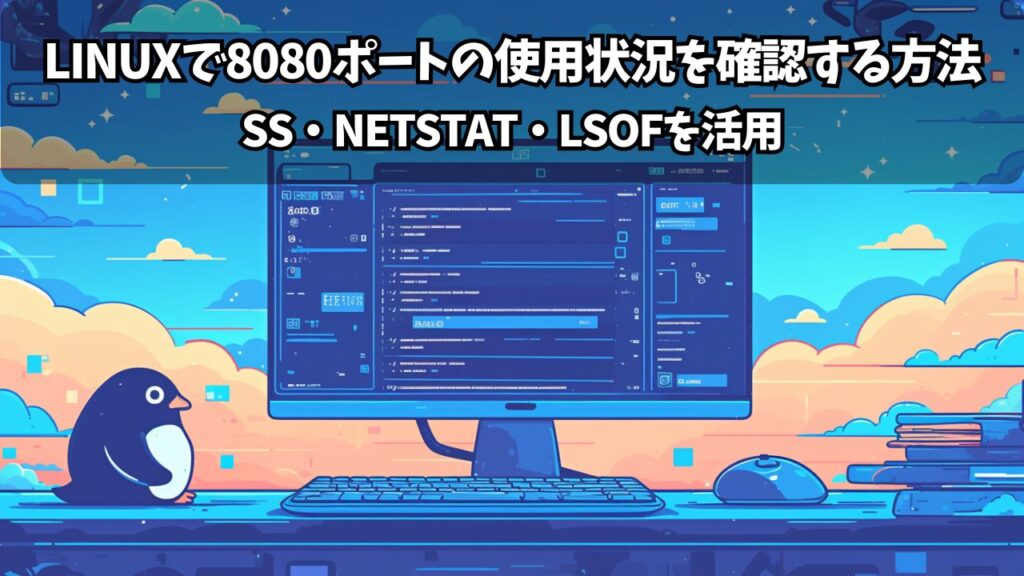 Linuxで8080ポートの使用状況を確認する方法 | ちょげぶろぐ