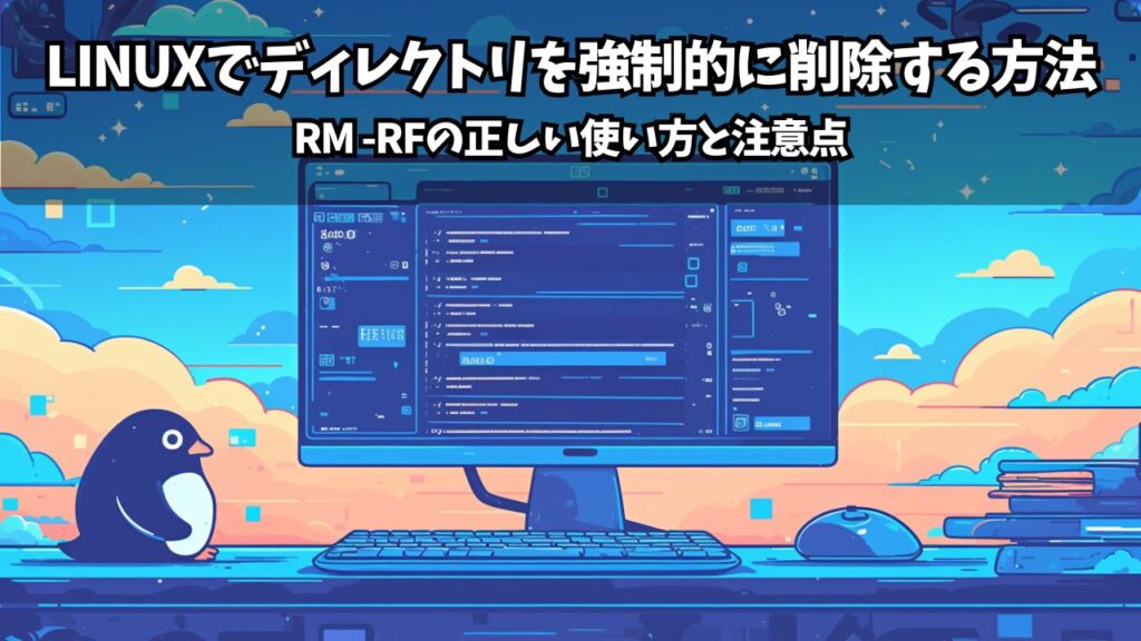 Linuxでディレクトリを強制的に削除する方法｜rm -rfの正しい使い方と注意点 | ちょげぶろぐ