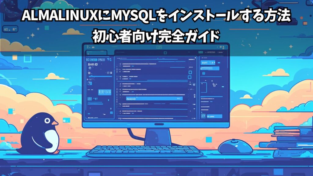 AlmaLinuxにMySQLをインストールする方法｜初心者向け完全ガイド | ちょげぶろぐ