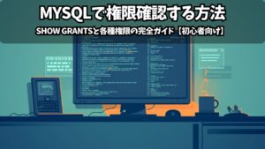 MySQLで権限確認する方法｜SHOW GRANTSと各種権限の完全ガイド【初心者向け】 | ちょげぶろぐ