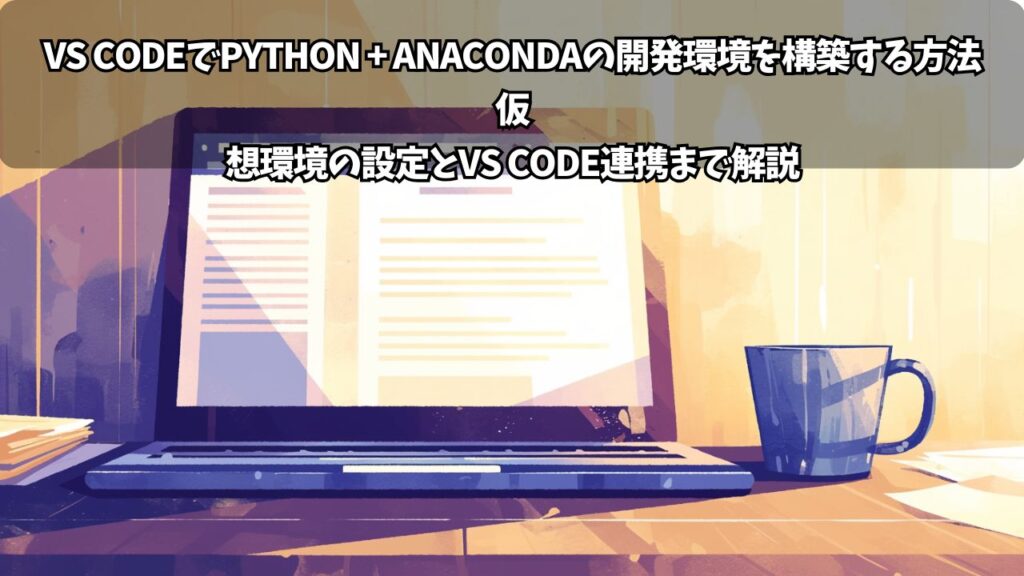 VS CodeでPython + Anacondaの開発環境を構築する方法｜仮想環境の設定とVS Code連携まで解説 | ちょげぶろぐ