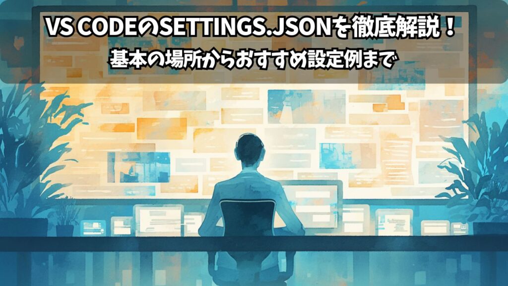 VS Codeのsettings.jsonを徹底解説！基本の場所からおすすめ設定例まで | ちょげぶろぐ