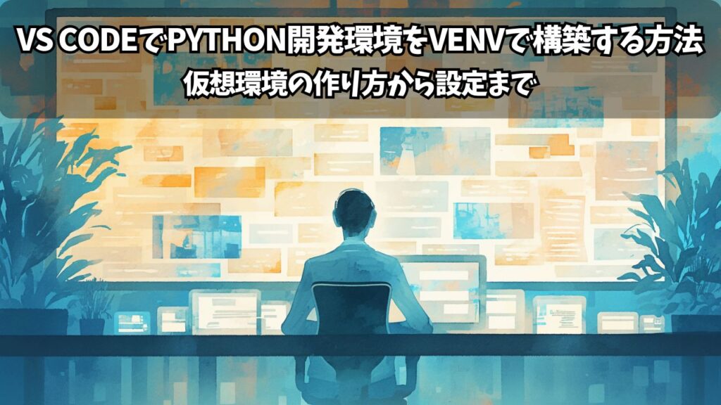 VS CodeでPython開発環境をvenvで構築する方法｜仮想環境の作り方から設定まで | ちょげぶろぐ