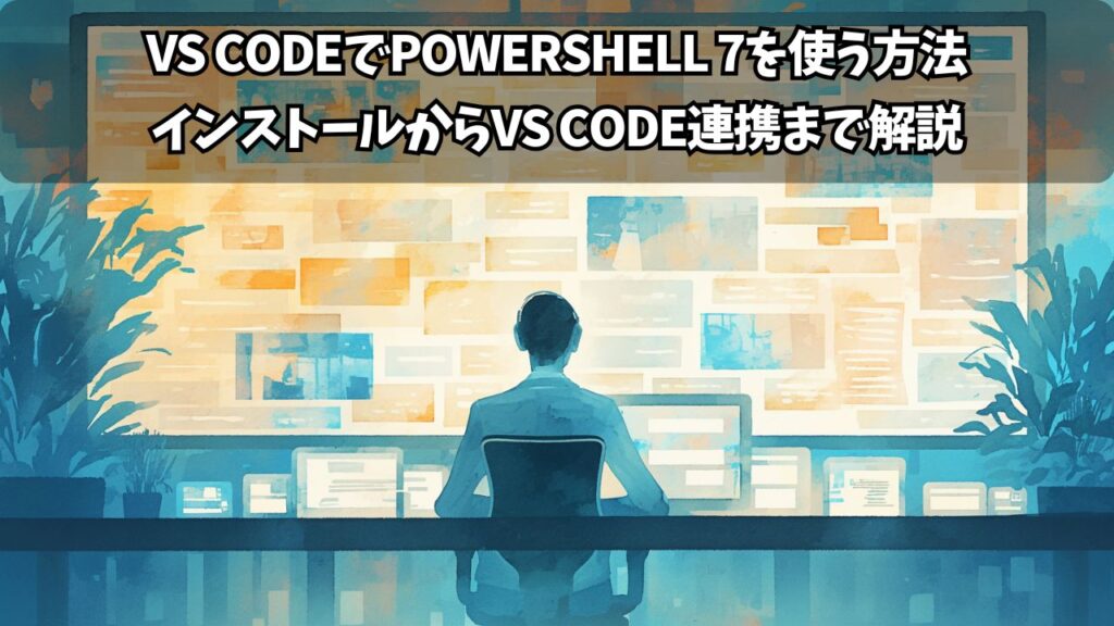 VS CodeでPowerShell 7を使う方法｜インストールからVS Code連携まで解説 | ちょげぶろぐ