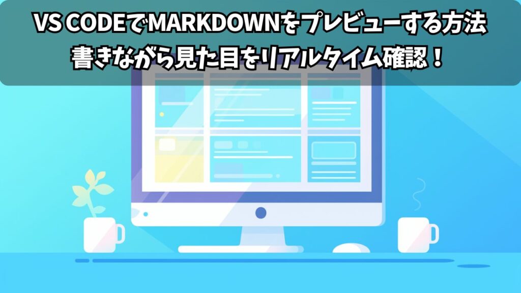 VS CodeでMarkdownをプレビューする方法｜書きながら見た目をリアルタイム確認！ | ちょげぶろぐ