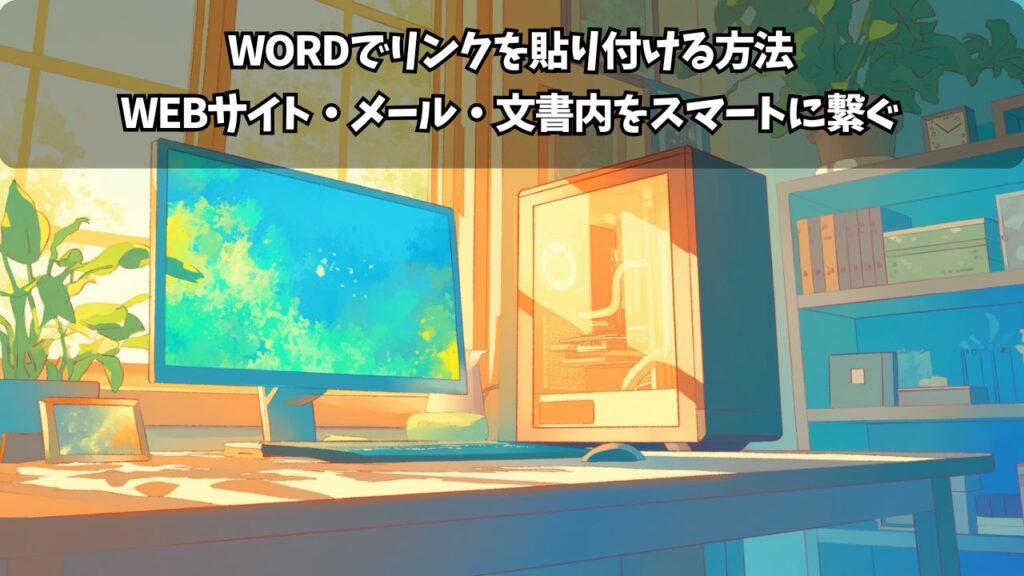 Wordでリンクを貼り付ける方法：Webサイト・メール・文書内をスマートに繋ぐ | ちょげぶろぐ