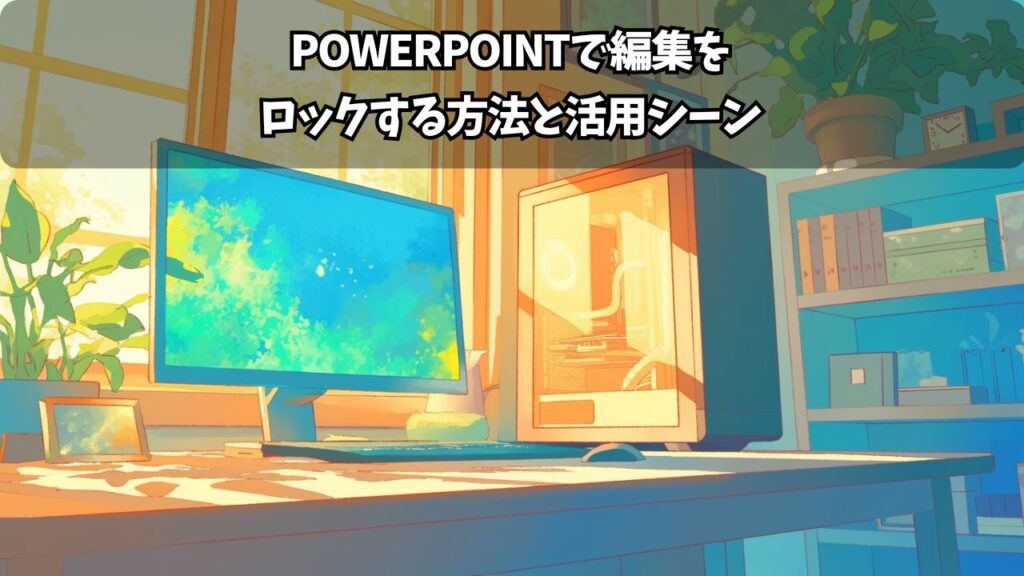 PowerPointで編集をロックする方法と活用シーン | ちょげぶろぐ