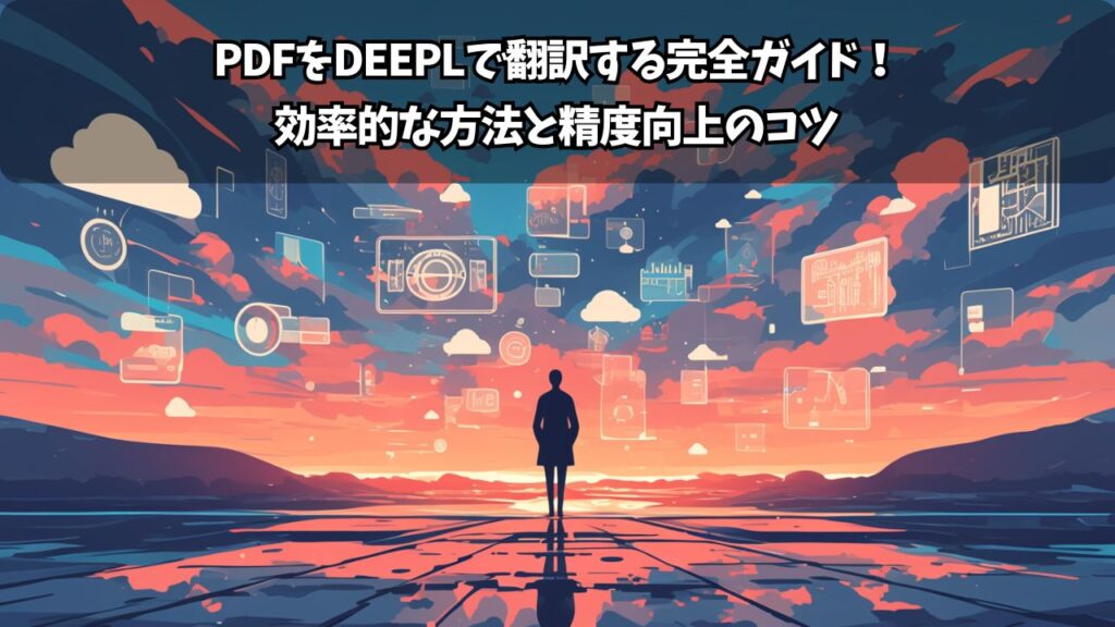 PDFをDeepLで翻訳する完全ガイド！効率的な方法と精度向上のコツ | ちょげぶろぐ